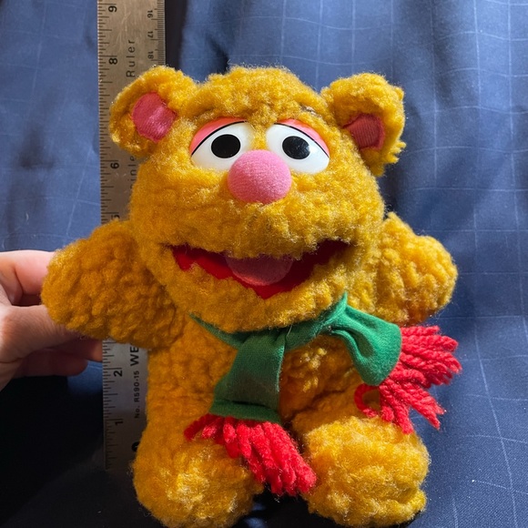 Disney | Toys | Vtg 8s Jim Hansons The Muppets Baby Fozzie Bear Plush W ...